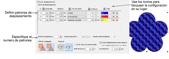 Crear contornos y desplazamientos